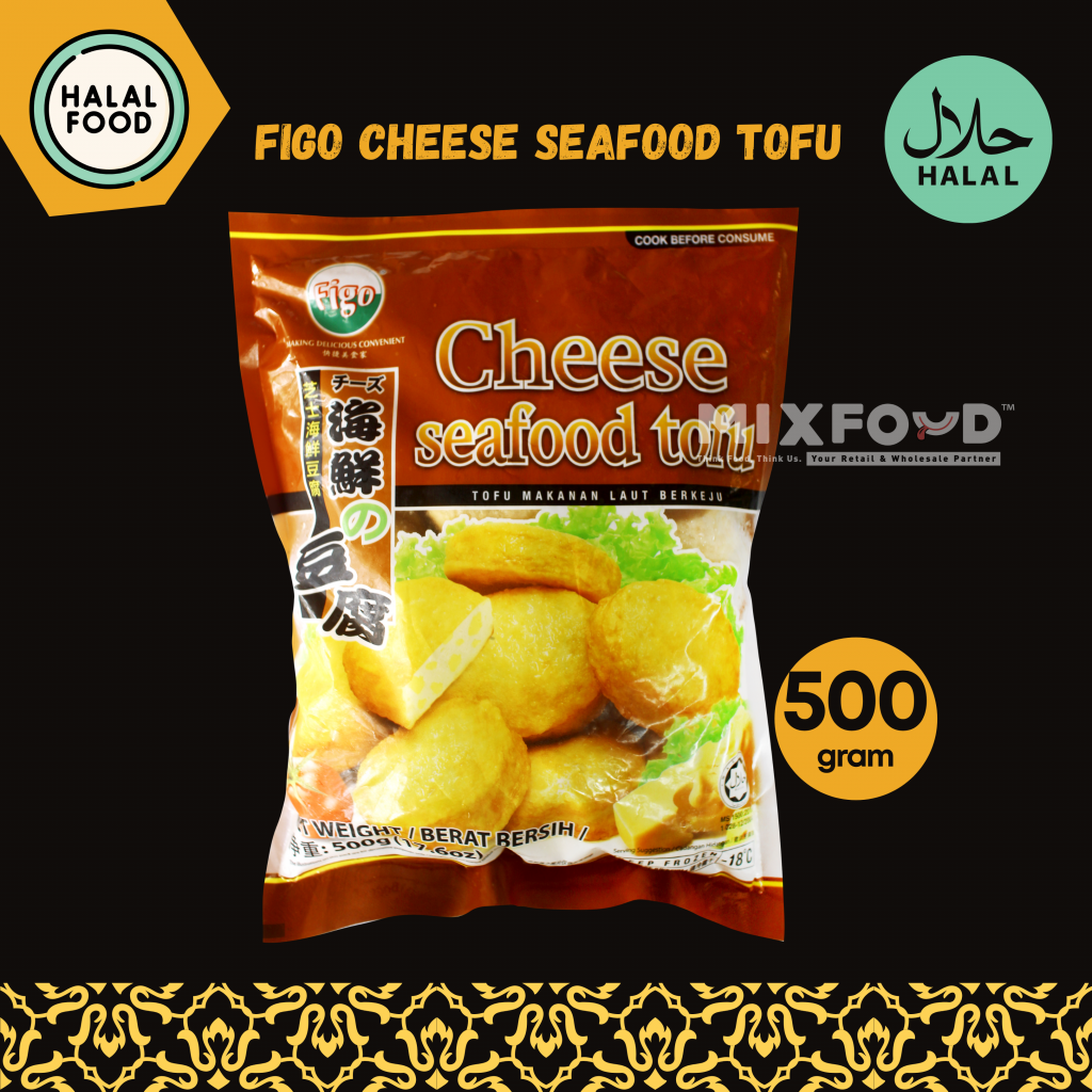 Figo Cheese Seafood Tofu 500g 芝士海鲜豆腐 – Mix Food